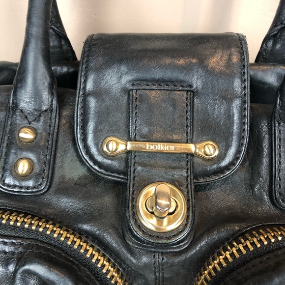 Botkier | Bags | Botkier Bianca Black Leather Satchel | Poshmark